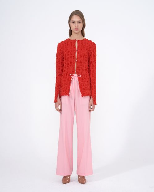 Купить Топ с рукавами-фонариками, цвет голубой за 9 050 ₽ онлайн | Essentiel Antwerp | NUSELF